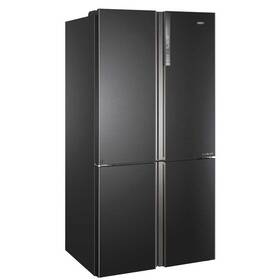 Americká lednice Haier HTF-610DSN7 černá/nerez | DATART