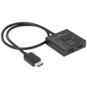 Redukce Club3D HDMI / 2x HDMI 2v1, 8K60Hz, 4K120Hz (CSV-1384) černá ...