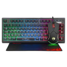 Klávesnice s myší Marvo CM310 CZSK s podložkou pod myš (CM310 CZSK ...